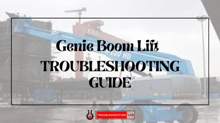 Genie Boom Lift Troubleshooting: Expert Solutions
