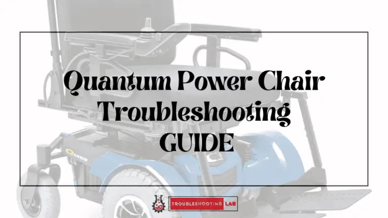Quantum Power Chair Troubleshooting: Fix Any Issue Fast!