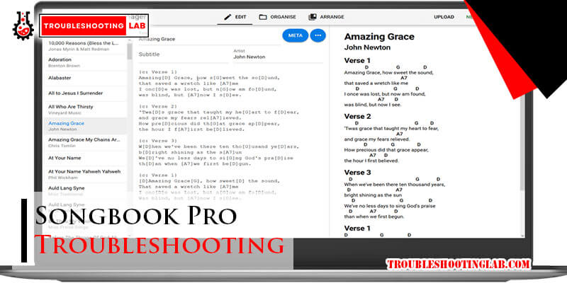 Songbook Pro Troubleshooting: Quick Fixes for Common Issues